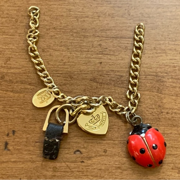 Juicy Couture | Jewelry | Retro Juicy Couture Pam Gela Lady Bug Charm ...